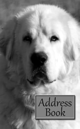 Amazon.com: Address Book: Cute Great Pyrenees Dog Address Book: Keep ...