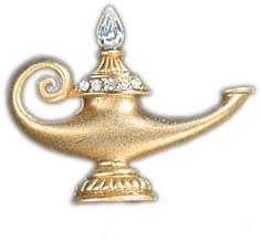 Amazon.com : Lamp of Knowledge Pin, pack of 1 : Office Products