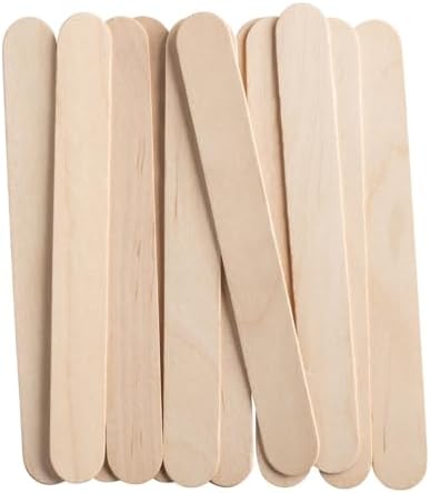 Amazon.com: GUSTO [100 Count] Jumbo 6 Inch Wooden Multi-Purpose ...