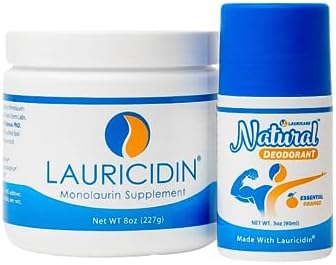 Amazon.com: Lauricidin Monolaurin Supplement and Lauricare Natural ...