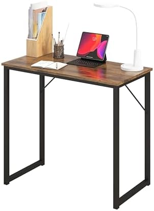 HUAXIN LUCKY Computer Desk, 80 x 40 x 76 cm, Writing Desk, Home Office ...