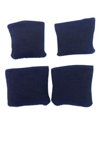 Amazon.com: 3" Black Mini Cornhole Bags Replacement bags set of 4 ...