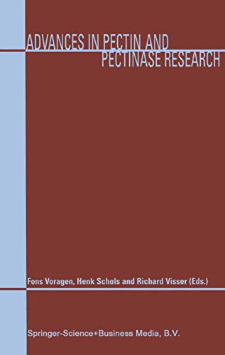 Advances in Pectin and Pectinase Research 2003, Voragen, Fons, Schols ...
