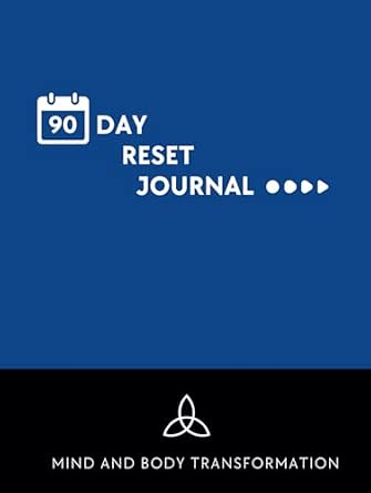 90 Day Reset: Journal for tracking your Self Care and Fitness Routine ...