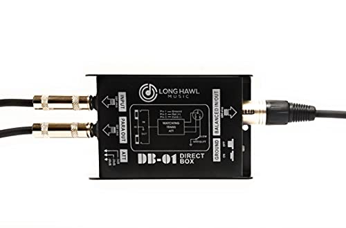 Snapklik.com : Passive Mono DI Direct Injection Box 1/4 Inch Impedance ...