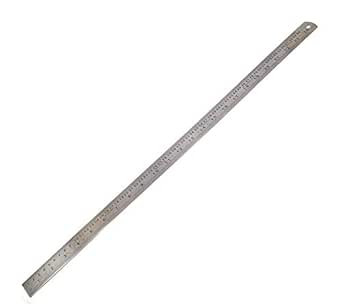 JAGMOOLYA PRODUCTS 60 cm Stainless Steel Ruler Scale Long 2 Side ...