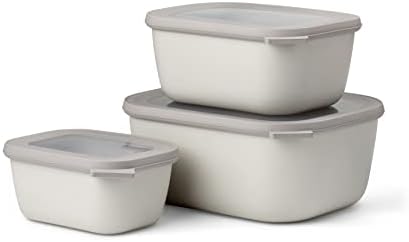 Amazon.com: Mepal - Multi Bowl Cirqula Rectangular 3-Part – Food ...