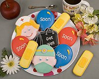 Amazon.com : Get Well Soon Cookie Assortment : Gourmet Baked Goods ...