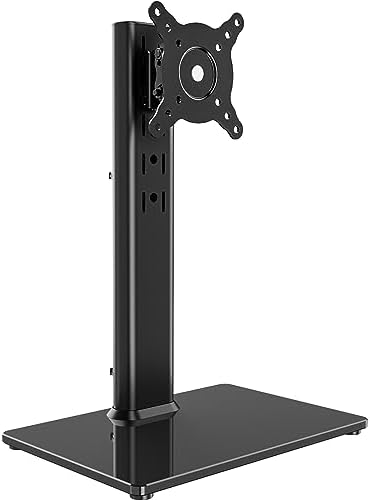 Single Monitor Desk Stand Free-Standing Desk Mount Riser for 13 inch to ...