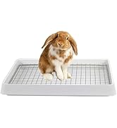 Amazon.com : PODOO Rabbit Large Litter Box, Guinea Pig Training Pan ...
