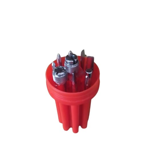 BS-02 8-in-1 Pc Screw Driver Kit With 3 Flat Blades, 3 Phillips Head, 1 ...