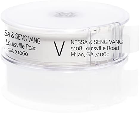 Amazon.com : Clear Personalized Return Address Labels Without Dispenser ...