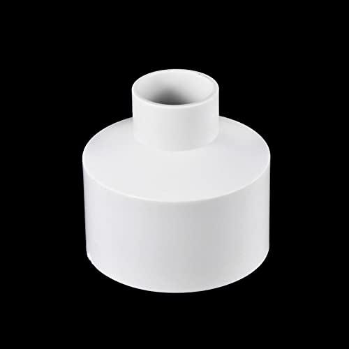 PATIKIL PVC Reducer Pipe Fitting 75mm to 32mm ID, Straight Coupling ...