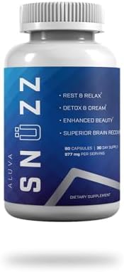 Amazon.com: Aluva Snuzz Anti-Aging, Sleep Recovery Supplement, 90 ...