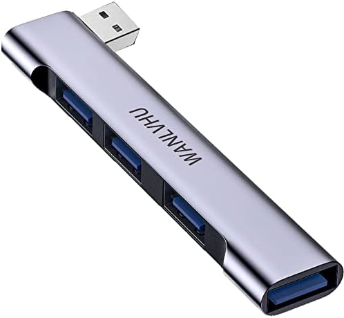 Amazon.com: USB Hub for Laptop 4-Port, Portable USB 3.0 Hub USB ...