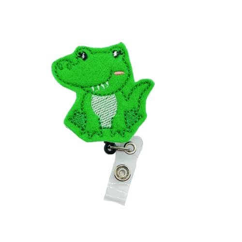 Amazon.com: Alligator Badge Reel, Retractable Crocodile ID Holder ...