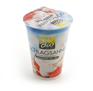 Edeka Bio Wertkost Schlagsahne 30% 200g : Amazon.de: Lebensmittel ...