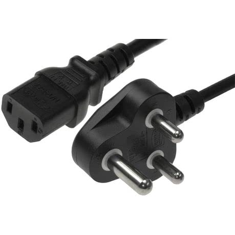 The Office Solutions Computer Power Cable Cord for Desktops PC and ...
