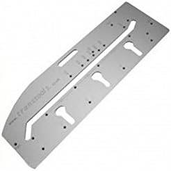 Transtools Kitchen Worktop Router Jig, 900mm, with Guide Pins, for 400 ...