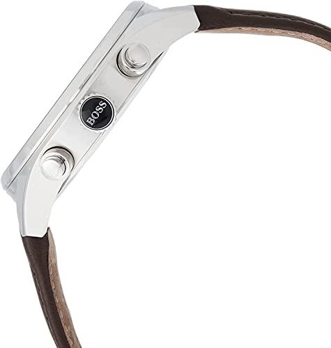 Buy Boss Hugo Contemporary Sport Grand Prix Analog Grey Dial Men's ...