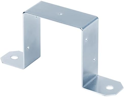 Amazon.com: 8 Pcs 4" x 4" Strap Wood Post Ties Bracket, 14 Gauge(2 mm ...