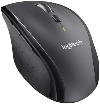 Logitech M705 Marathon Wireless Mouse, 2.4 GHz USB Unifying Receiver ...