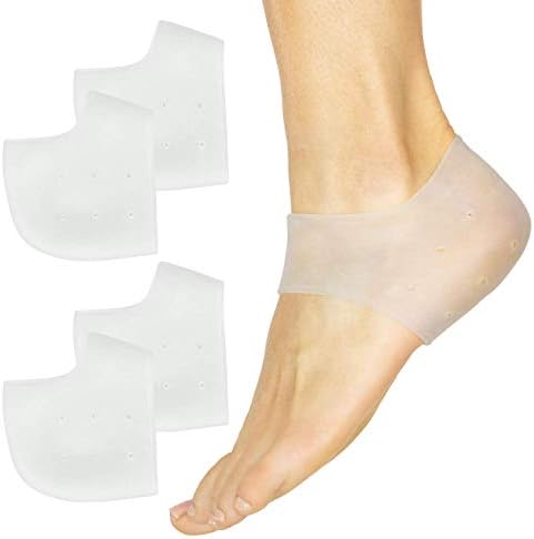 Amazon.com: ViveSole Silicone Heel Protectors (2 Pairs) - Gel Guard for ...