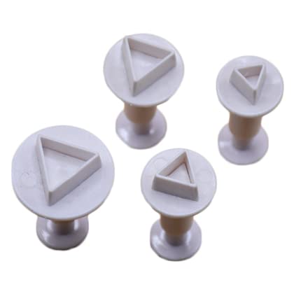 Buy Triangle Plunger Cutter 4Pcs Set Online at Low Prices in India ...