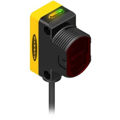 QS30FF200QPMA, PE Sensor, Fixed Field, R: 200mm, 10-30VDC, NPN/PNP, 6 ...