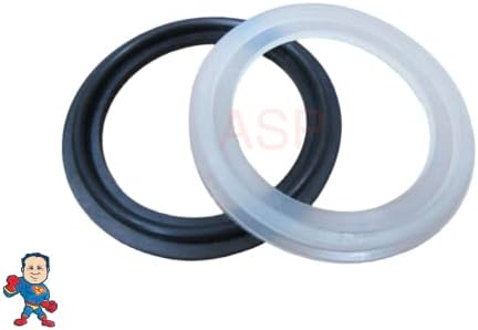Amazon.com: Hot Tub Spa 2" Heater or Pump Union Gasket Combo (1) 2 1/2 ...