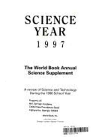 Science Year 1997: World Book: 9780716605973: Amazon.com: Books