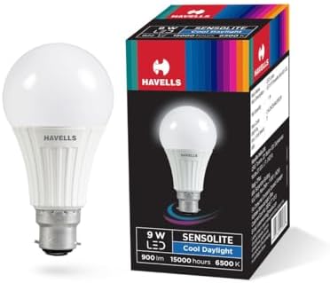 Buy HAVELLS Sensolite 9W Motion Sensor Led Bulb |Auto on-Auto off|5 Mtr ...