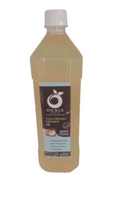 OGALE LAKDI GHANA Pure and 100% Organic Coconut Oil, Wood Pressed ...