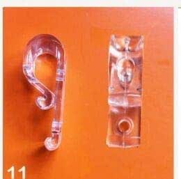 Blindspares 2 Clear P clip, blind chain cord safety guides Child ...