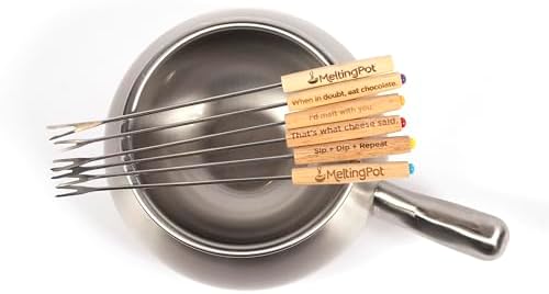 Amazon.com: The Official Melting Pot 8-piece Fondue Set -2 Qt ...