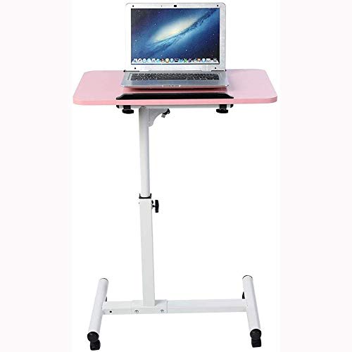 Lxt Panda Overbed Table With Wheels Laptop Desk Cart Hospital ...