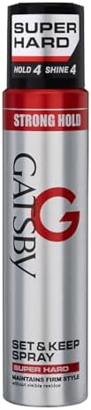 Gatsby Set & Keep Spray Super Hard | Strong Setting Power For a Firm ...