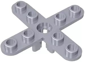 Amazon.com: Gobricks GDS-1185 Propeller 4 Blade 5 Diameter with Rounded ...