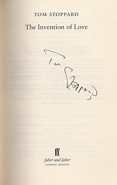 The Invention of Love: Amazon.co.uk: Stoppard, Tom: 9780571192731: Books