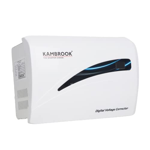 KAMBROOK 4Kva Voltage Stabilizer (150 to 280 V) for AC Usage Upto 1.5 ...