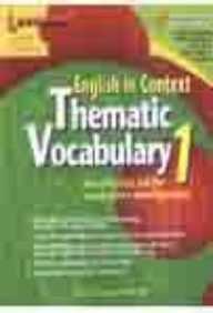 English in Context: Thematic Vocabulary Bk.1 (English in Context): NA ...