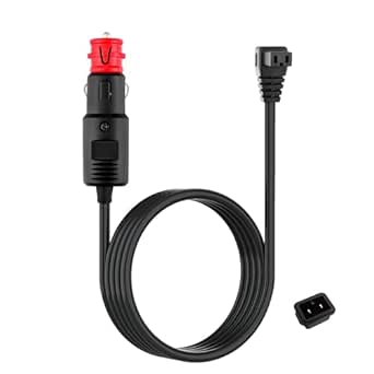 Amazon.com: XWNV 12V/24V DC Power Cord Cigarette Lighter Plug Car ...