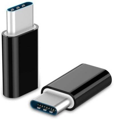 OBT Store Black Full Metal Body USB-C Adapter Connector USB Type C Male ...