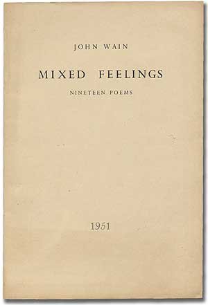 Mixed Feelings: Nineteen Poems: WAIN, John: Amazon.com: Books