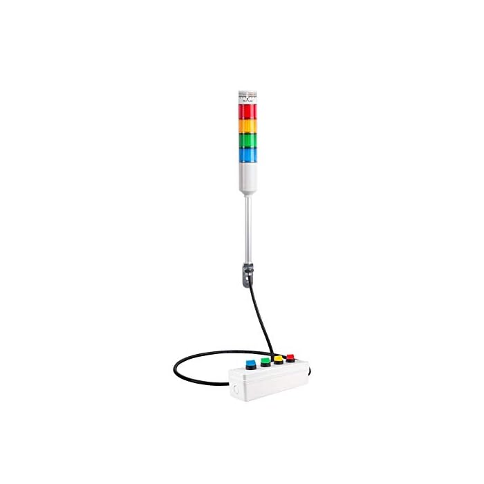 Buy ATESR-10-RYGB-Z, Andon Light, Remote Selector Switch Control Box, w ...