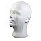 1/2pc Female Styrofoam Foam Mannequin Head Stand Model Display Wig ...