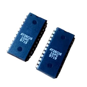 5PCS/LOT AT28C16-15PC DIP-24 AT28C16-15 DIP24 AT28C16 28C16 Memory Chip ...