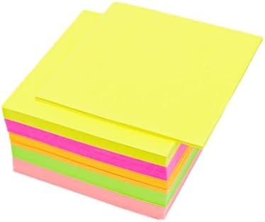 Amazon.com : XiowDow Non Sticky Note Cube 3.35x3.35in Loose Paper Cubes ...
