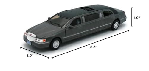 Snapklik.com : 1999 Lincoln Town Car Black Stretch Limousine 7Inch 1:38 ...