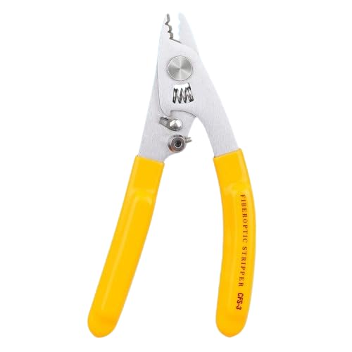 Hanutech Fiber Stripper Stainless Steel Fiber Optic Stripping Pliers 3 ...